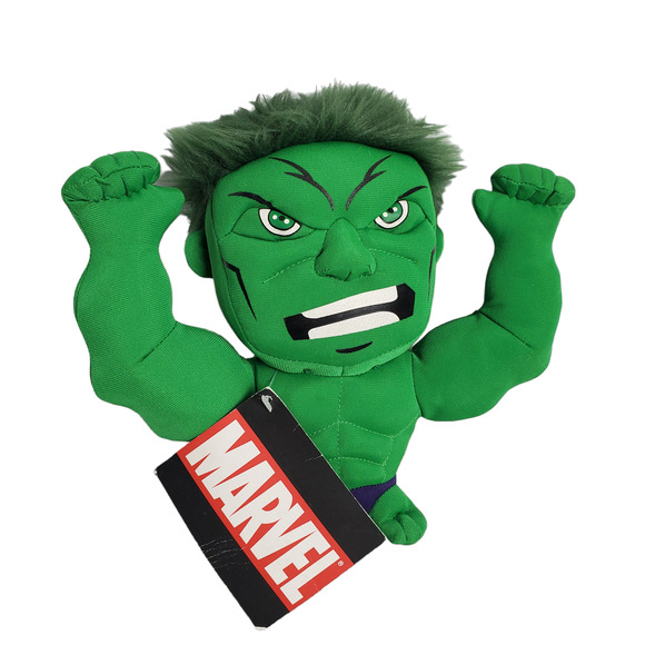 Marvel | Toys | Marvel Hulk Plush Green 7 Stuffed Animal | Poshmark